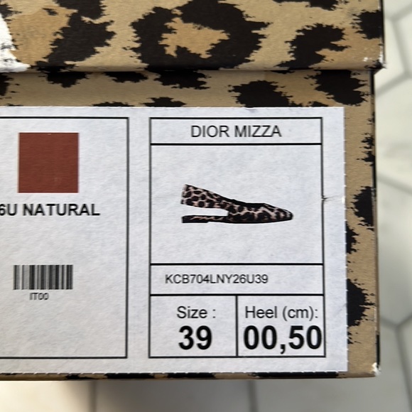 Dior | Shoes | New In Box Dior Mizza Slingback Flats | Poshmark